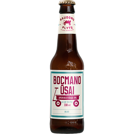 BOCMANO ŪSAI amerikietiškas IPA alus|Pilstomas Alus
